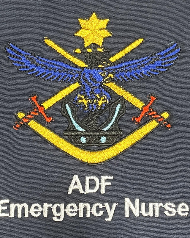 Embroidery Stock Logos - ADF Emergency Nurse – Smilewear