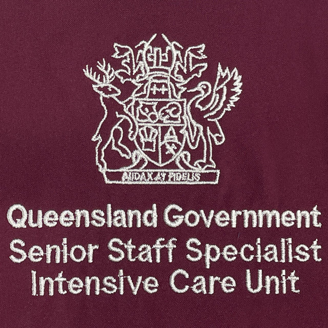 Embroidery Stock Logos - Queensland Government Senior Staff Specialist ...