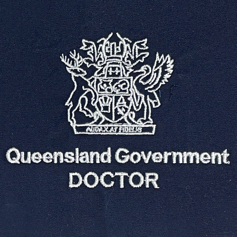 Embroidery Stock Logos - Queensland Government Doctor – Smilewear