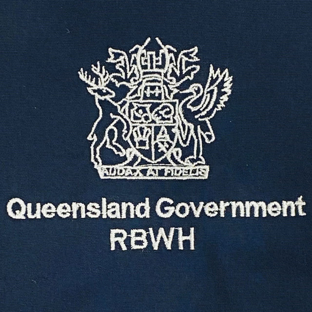 Embroidery Stock Logos - Queensland Government RBWH – Smilewear